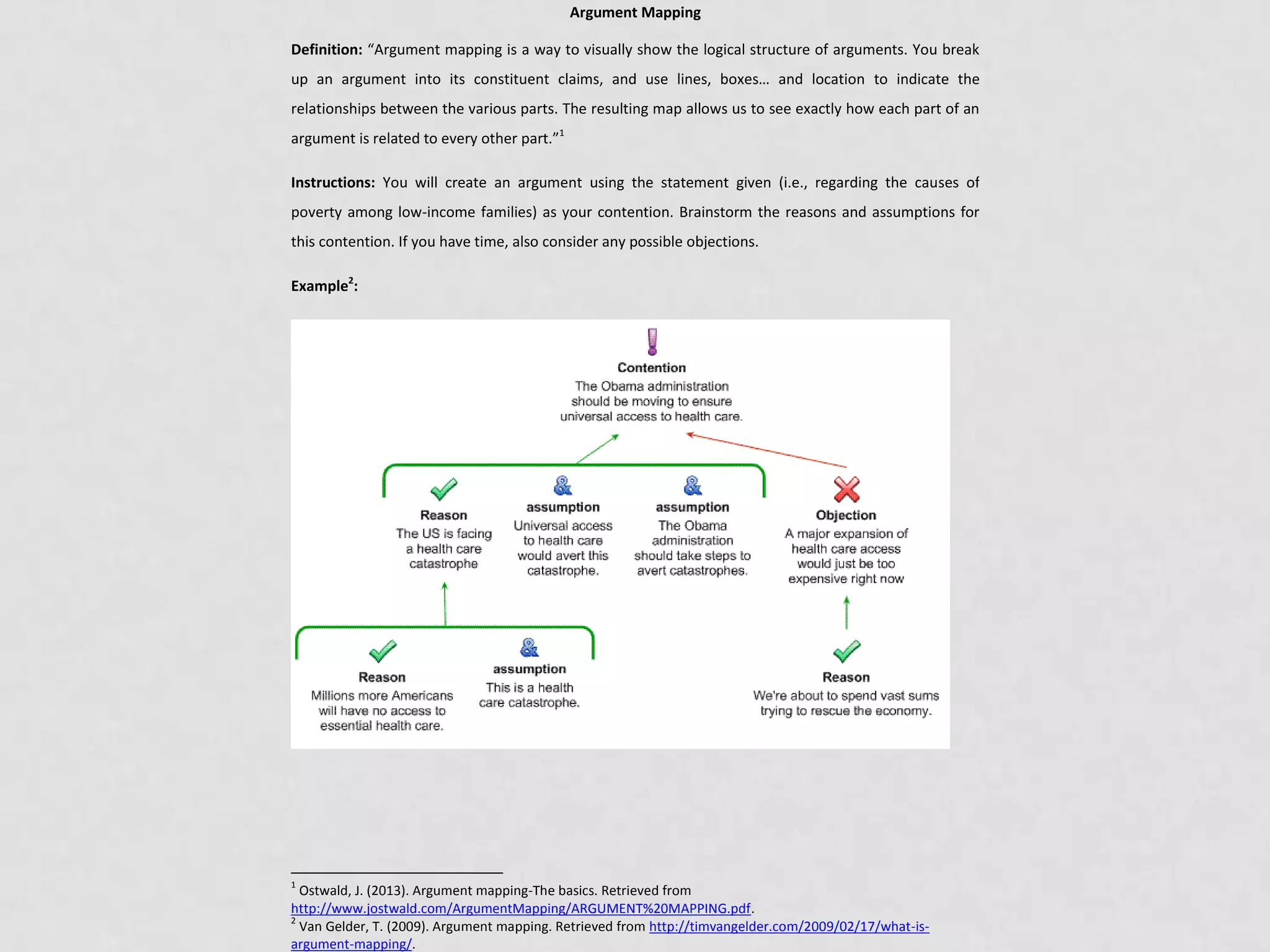 Argument mapping | PPT