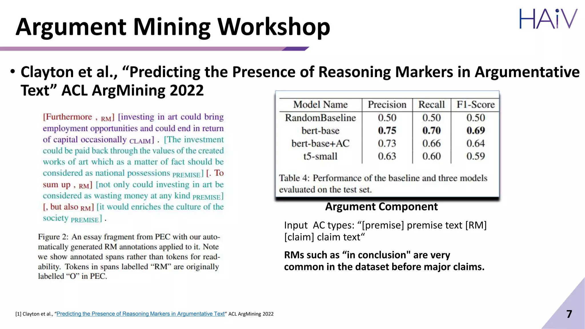 Argument Mining | PPT