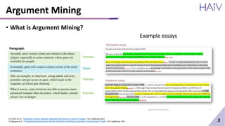 Argument Mining | PPT