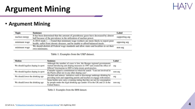 Argument Mining | PPT