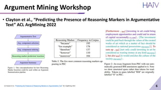 Argument Mining | PPT