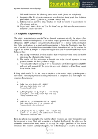 Argument Movement In The Tiv Language | PDF | Programming Languages | Computing