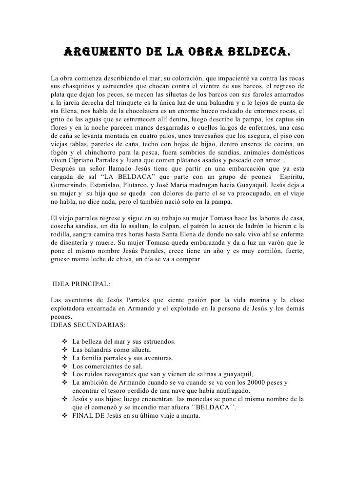 Ejemplo De Un Argumento