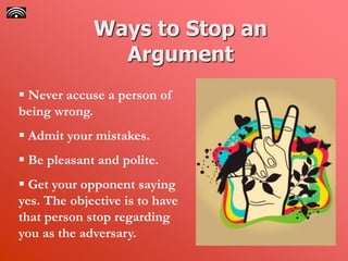 Argument ppt | PPTX