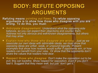 Argument+rhetoric+ppt | PPT | Medical Health