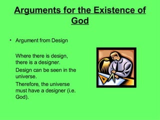 Arguments For The Existence Of God | PPT
