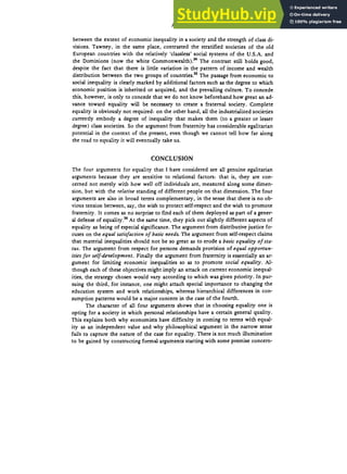 Arguments For Equality | PDF