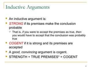 ArgumentsInPhilosophy That is a Presentation | PPT