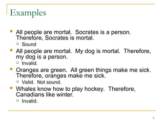 ArgumentsInPhilosophy That is a Presentation | PPT