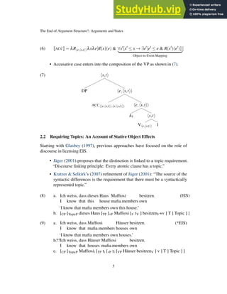Argument Structure And State Composition | PDF