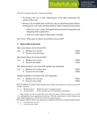 Argument Structure And State Composition | PDF