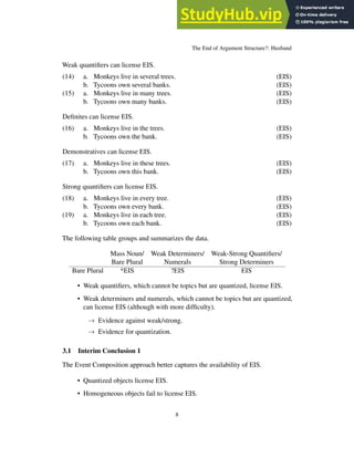 Argument Structure And State Composition | PDF