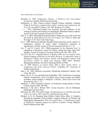 ARGUMENT STRUCTURE IN LEARNER WRITING A CORPUS-BASED ANALYSIS USING ARGUMENT MAPPING | PDF