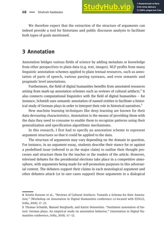 Argument Structures Of Political Debates | PDF
