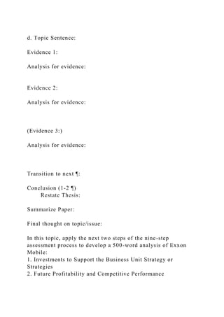 Argument Synthesis OutlineIntro (1-2 ¶)Intro to topicIn.docx | Business ...