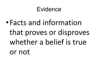 Argument terms | PPTX