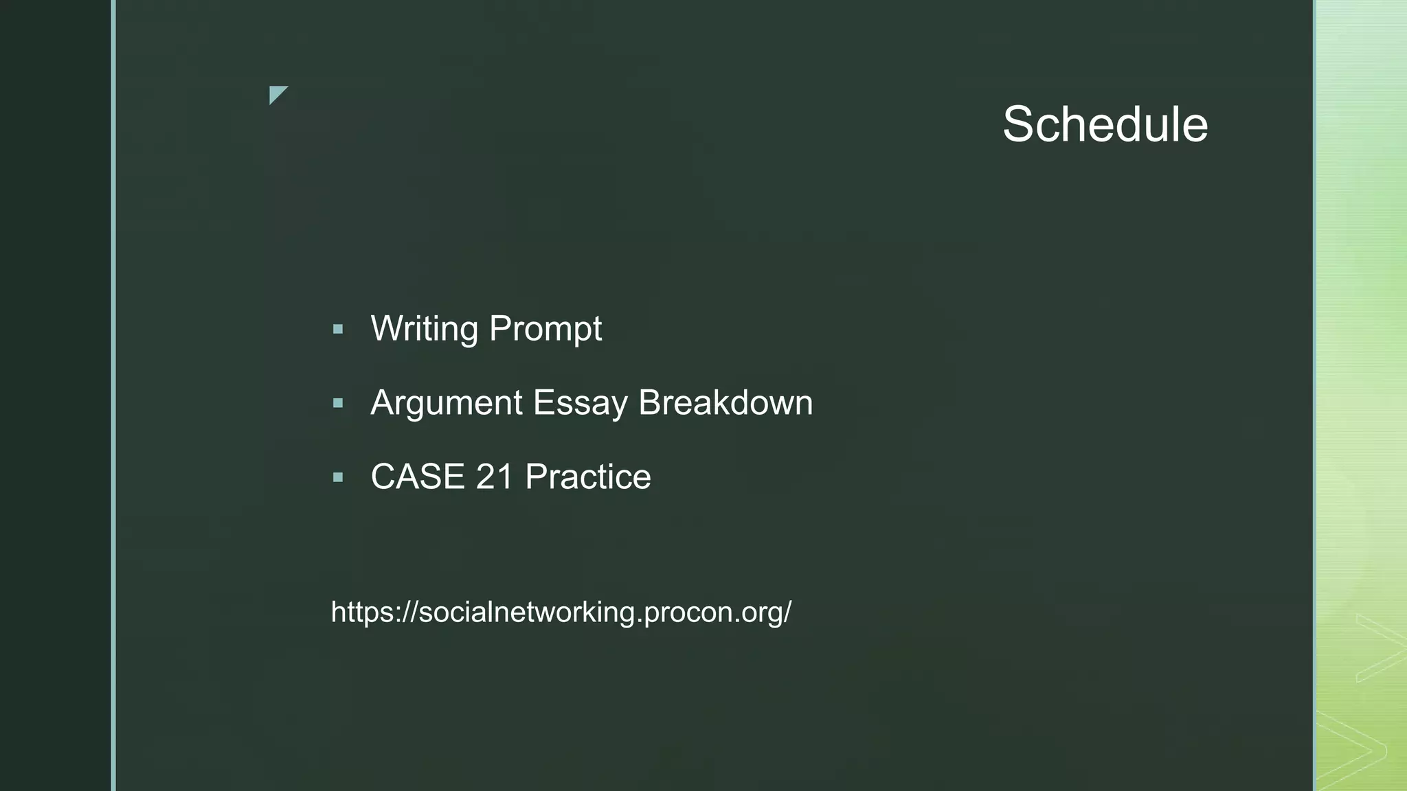 Argument writing 8th | PPTX