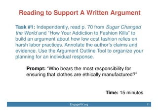 Argument Writing Introduction | PPT