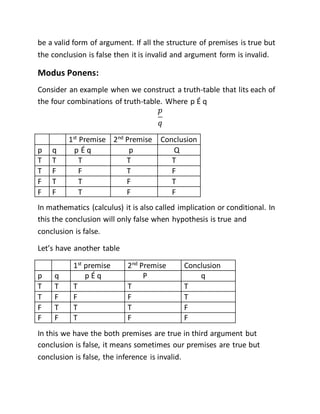Argument Forms | DOCX