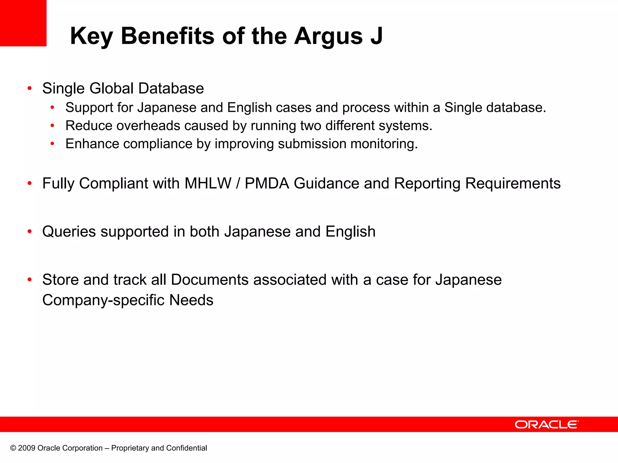 Argus Safety Japan Benefits | PDF