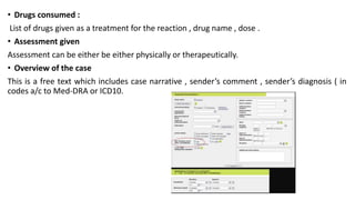 PPT on Vigiflow, Argus-G and Aris For ADR Reporting | PPTX