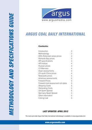 Argus coal dailyint | PDF