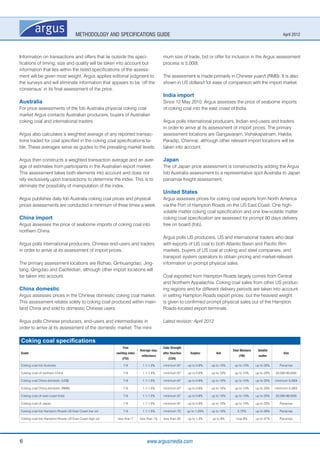 Argus coal dailyint | PDF