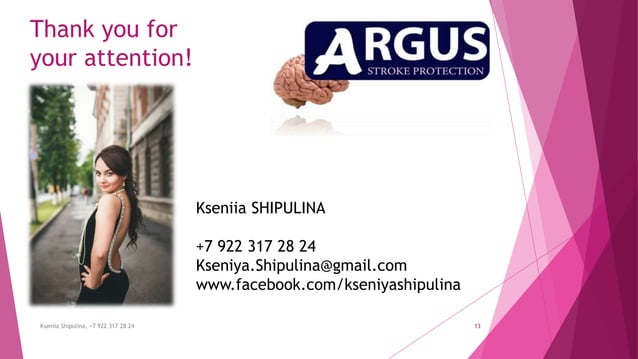 Telemedicine system Argus | PPT