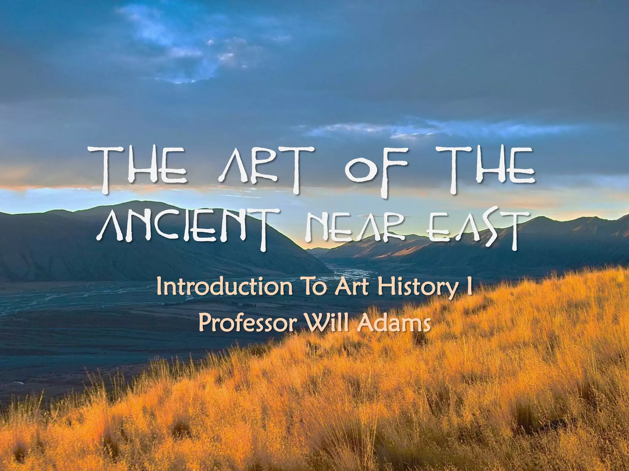 The Art Of The Ancient Near East | PDF