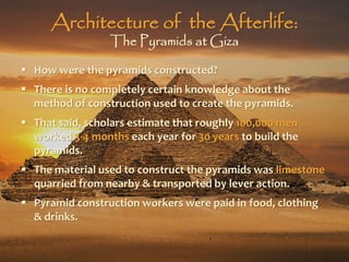 Arh2050 architecture of the afterlife embalming & tombs in ancient ...