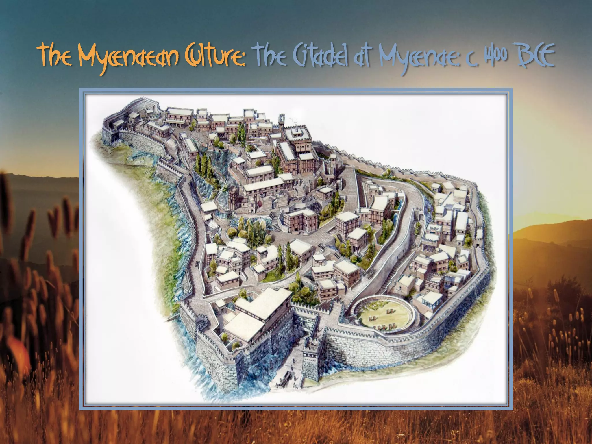 Arh2050 mycenaean & archaic greek art mainland greece's first flowering ...