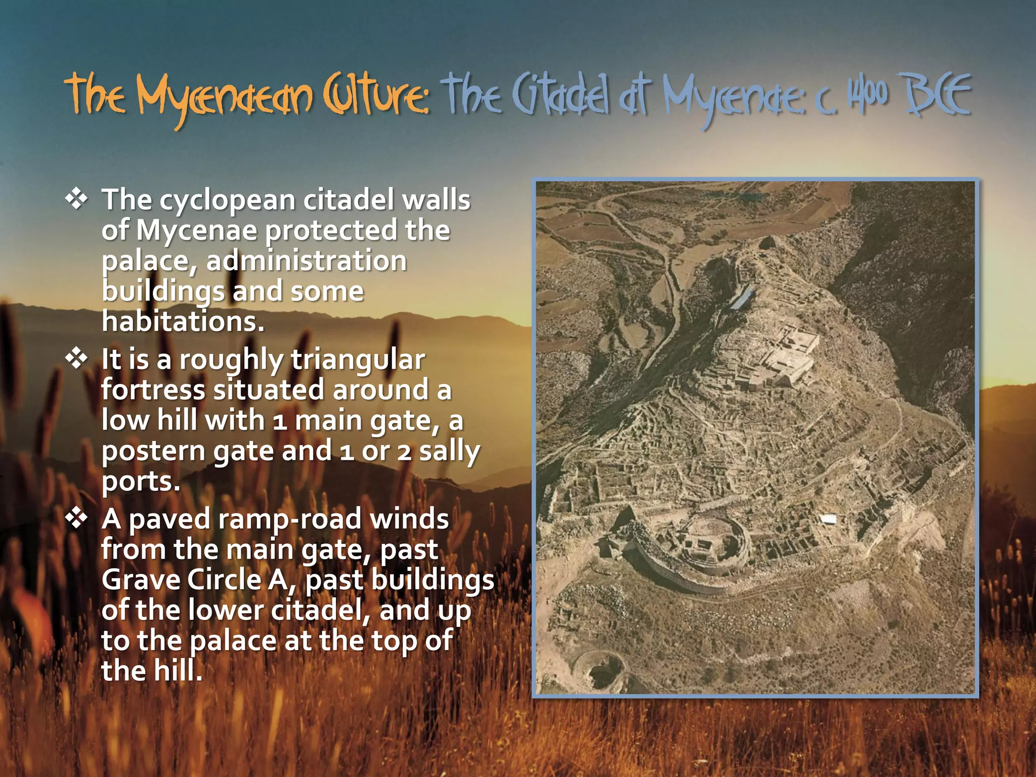 Arh2050 mycenaean & archaic greek art mainland greece's first flowering ...