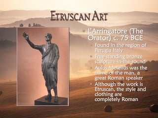 They Who Would Be Rome: The Art & Culture of Ancient Etruria | PDF