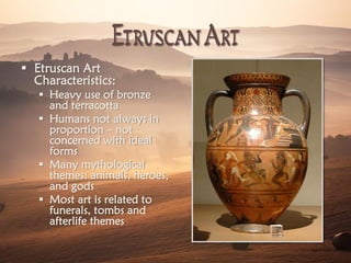 They Who Would Be Rome: The Art & Culture of Ancient Etruria | PDF