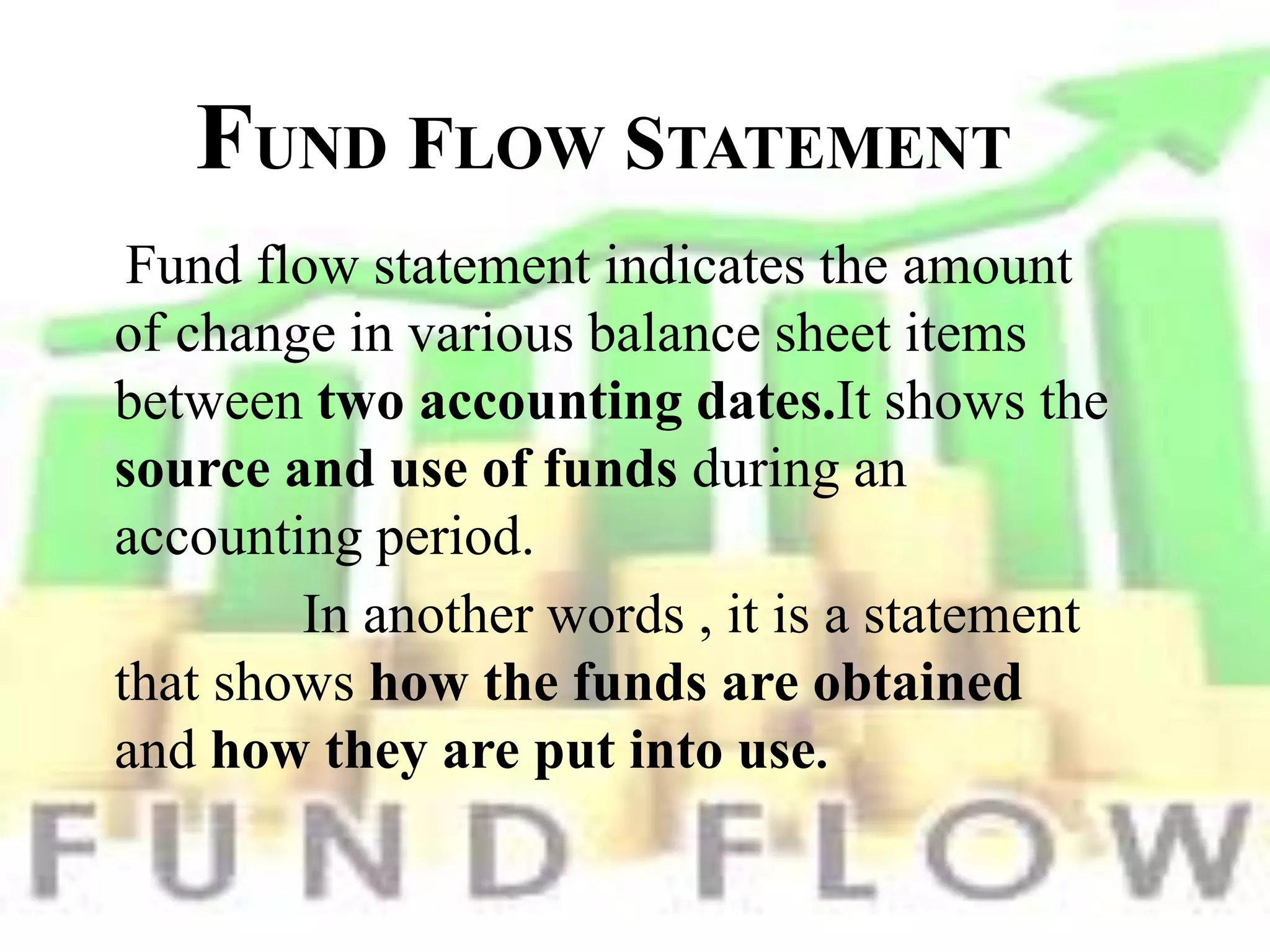cash flow and fund flow ppt | PPTX
