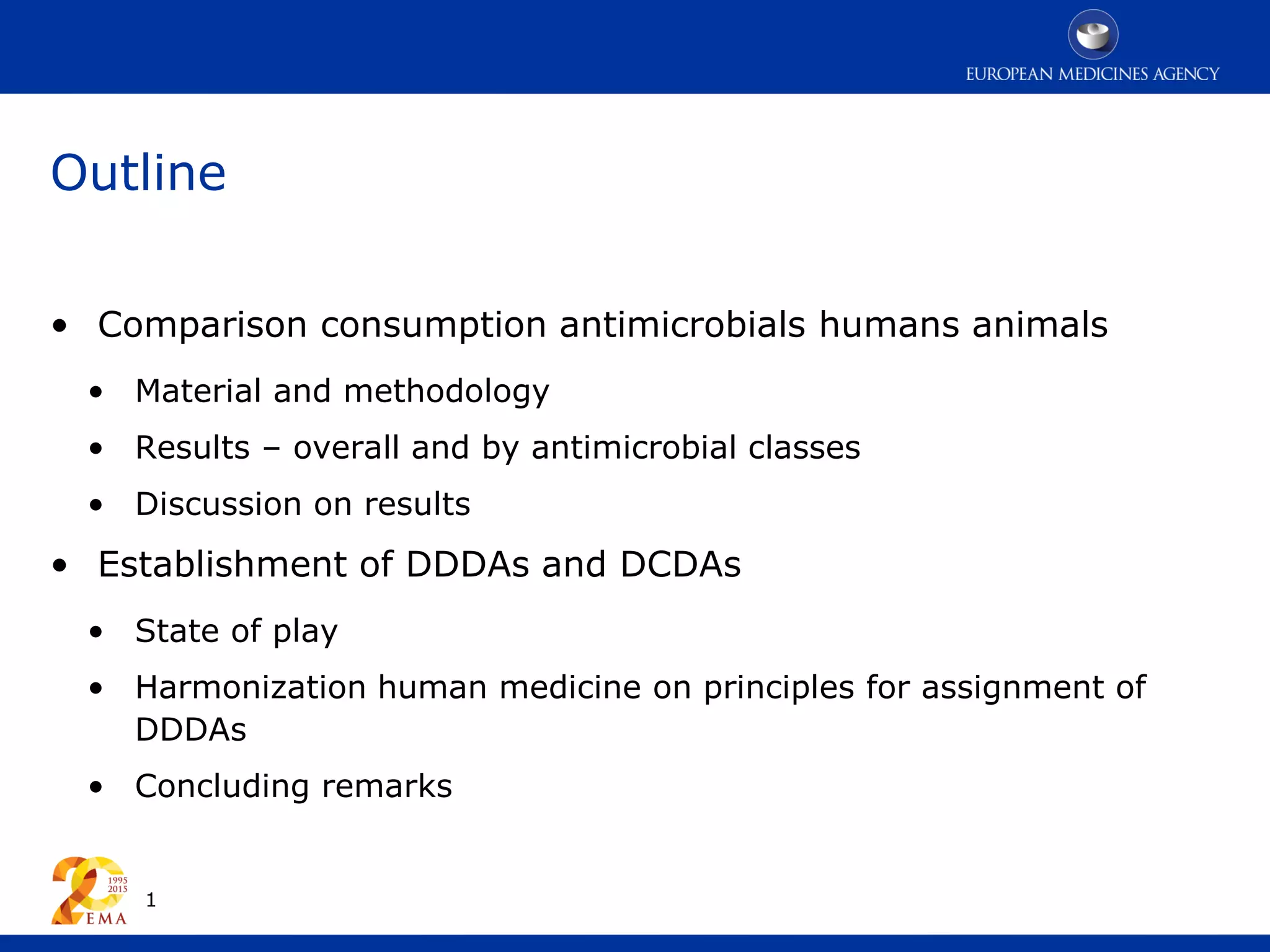 Experience from ESVAC and JIACRA. Kari Grave (EMA) | PPT