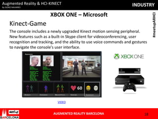 Augmented Reality - HCI & kinect | PPTX