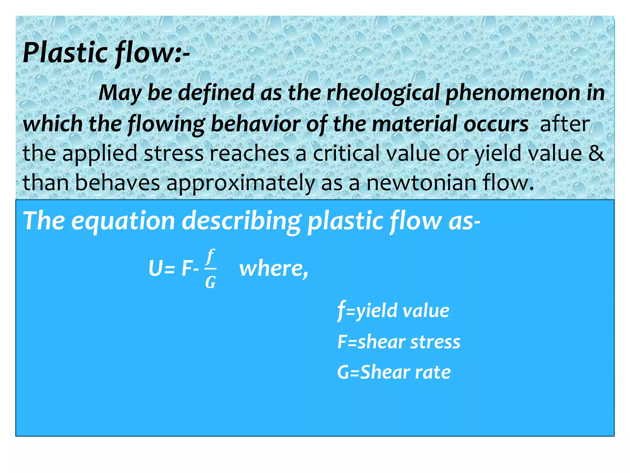A rheology ppt | PPTX