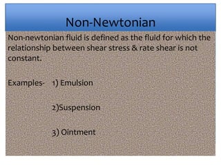 A rheology ppt | PPTX