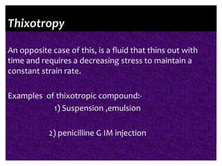 A rheology ppt | PPTX