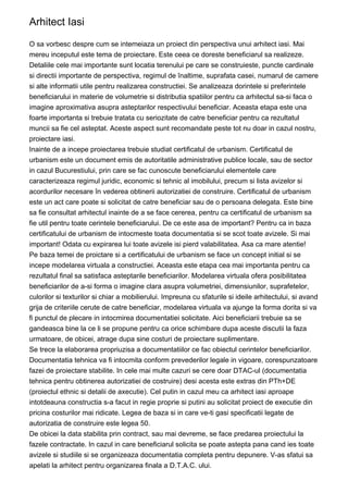 Arhitect Iasi | PDF