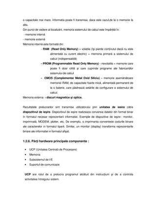 Arhitectura sistemelor-de-calcul | PDF