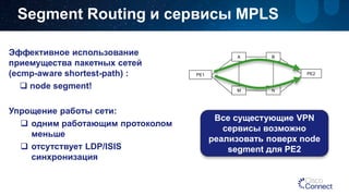 Архитектура Segment Routing | PPT