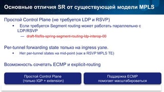 Архитектура Segment Routing | PPT