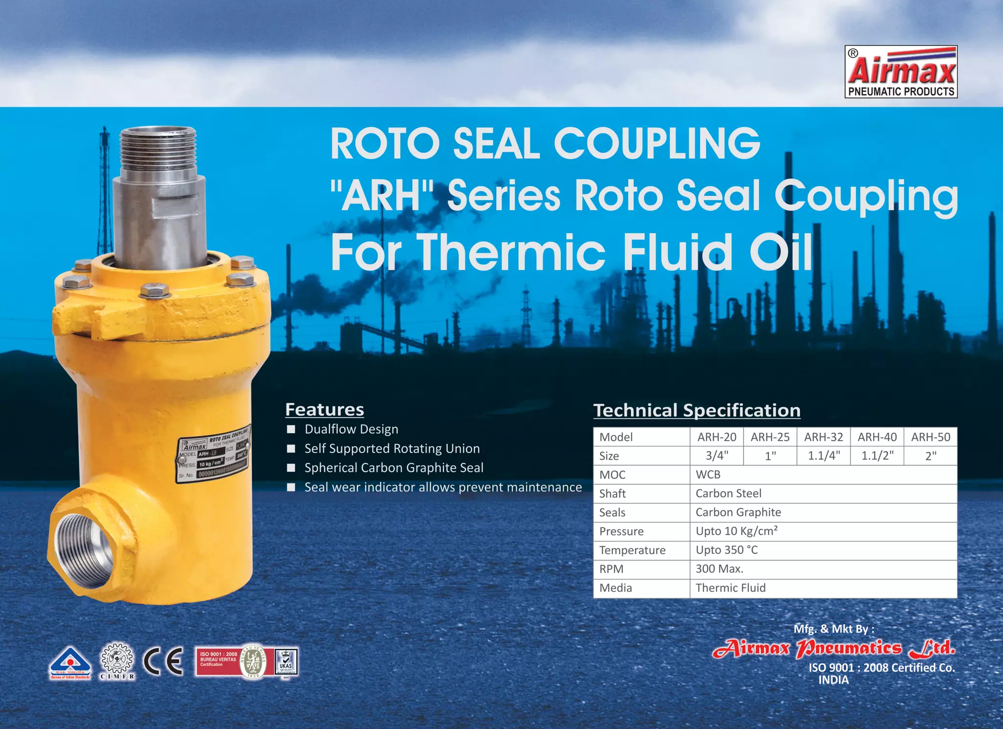 ARH Thermic Roto Seal Coupling | PDF
