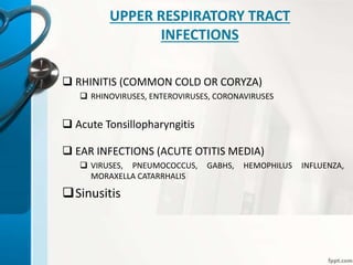Acute respiratory infection (ARI) | PPTX