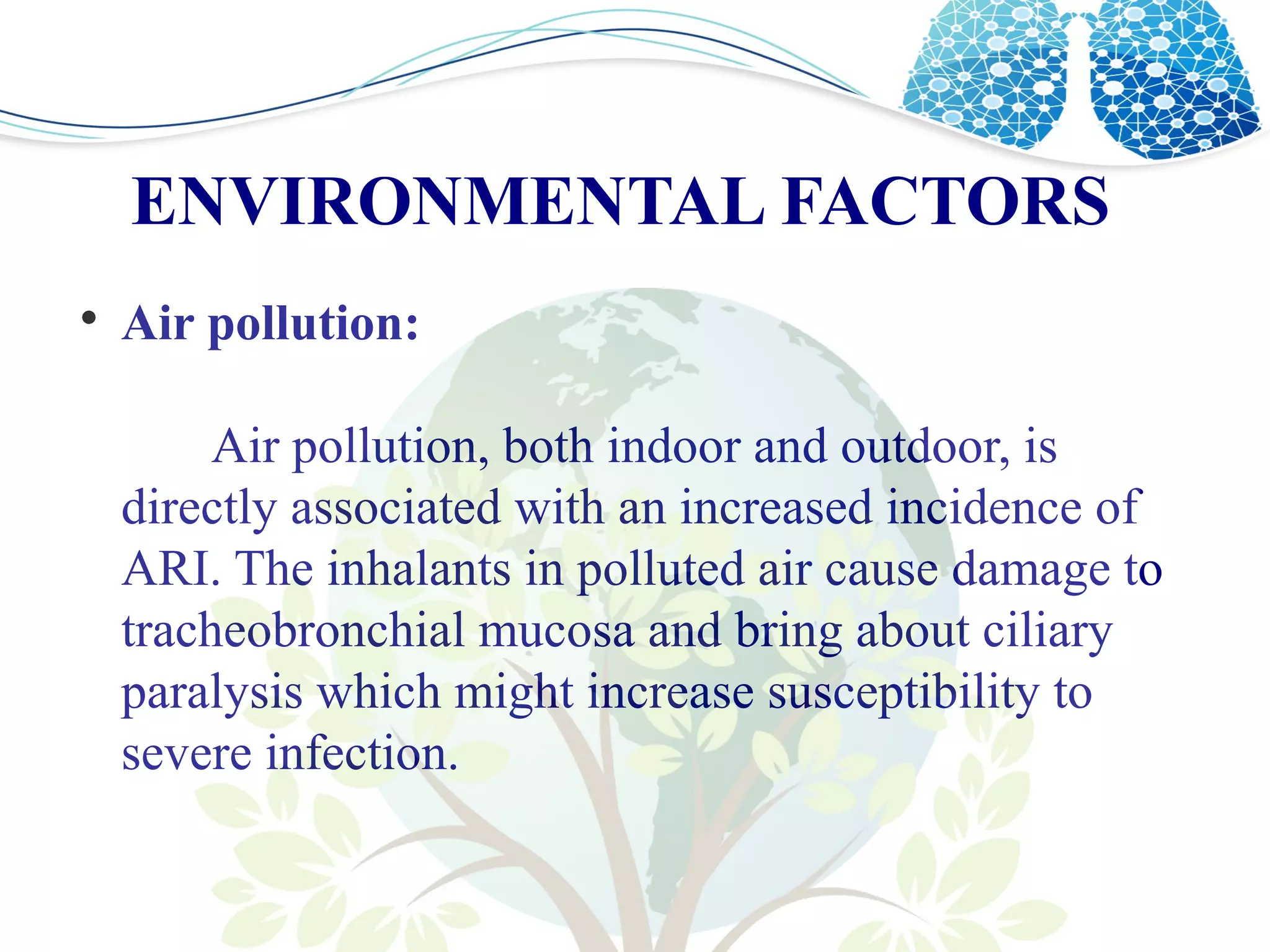 Acute respiratory infection (ARI) | ODP