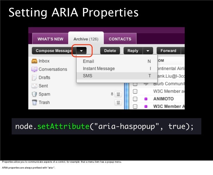 Aria Widgets aria-widgets