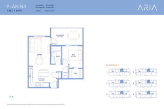 ARIA Building 1 Floor Plan Package September 2024 | PDF