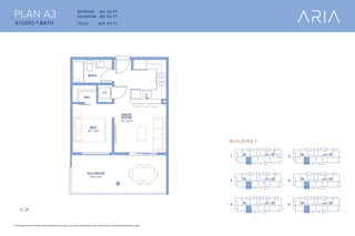 ARIA Building 1 Floor Plan Package September 2024 | PDF